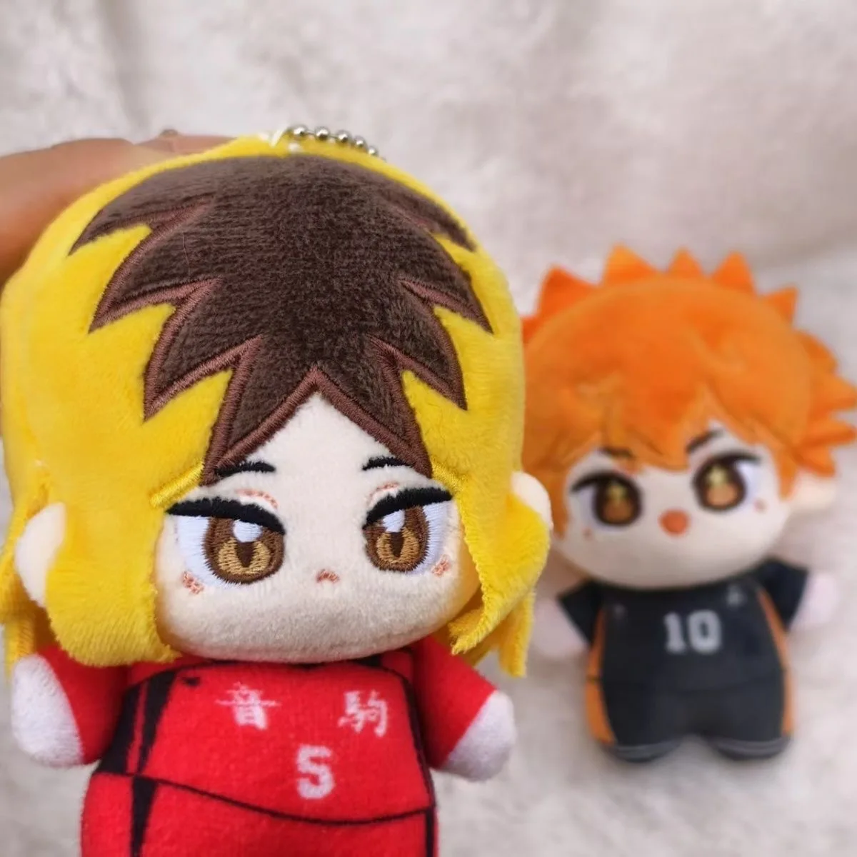 10cm Anime Role Kozume Kenma Cute Animal Ear Cosplay Soft Plush Doll ...