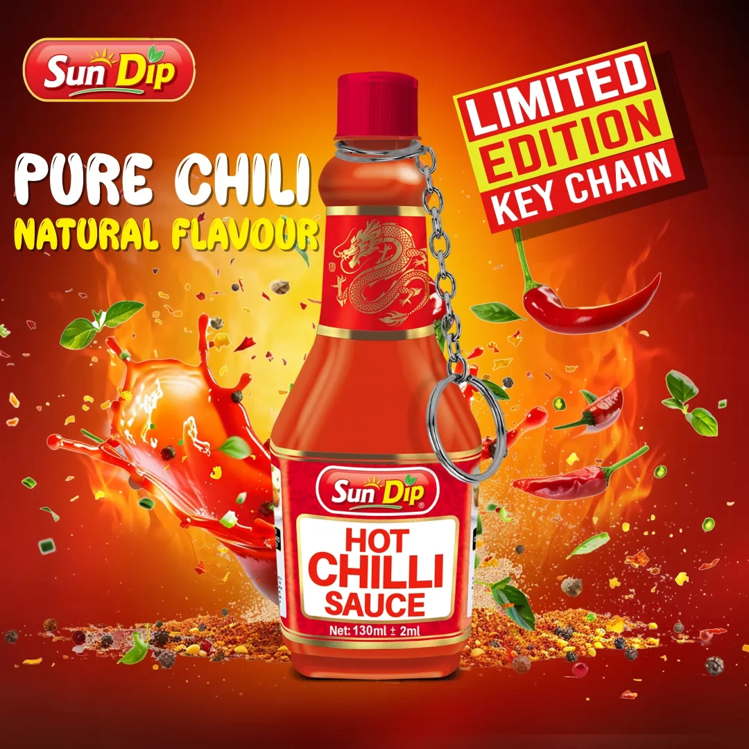Sundip Hot Chilli Sauce 130ml - Key Chain | Daraz.pk