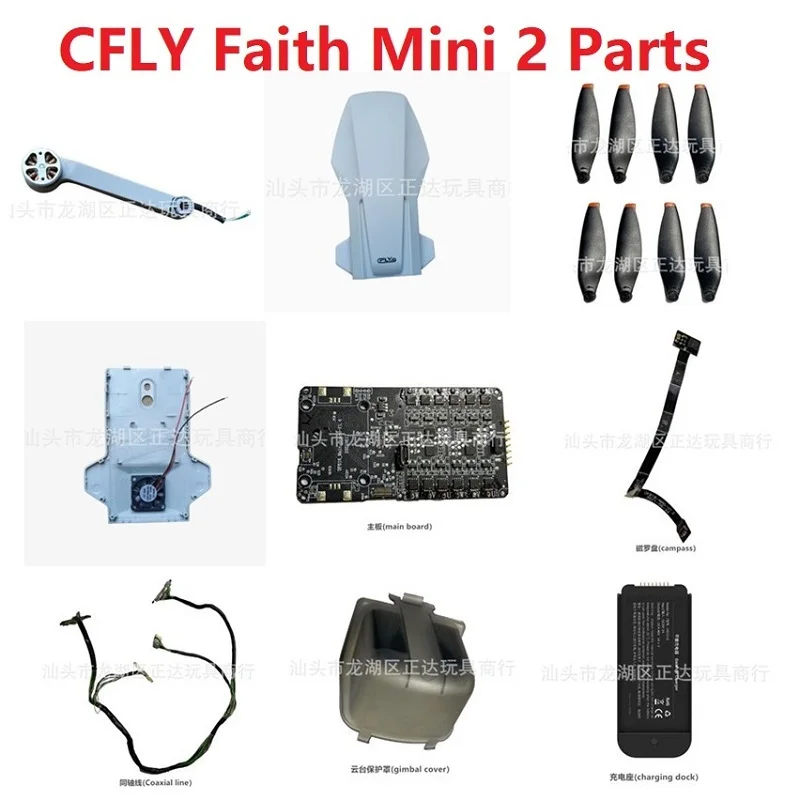 CFLY-Faith-Mini-2-RC-Drone-Pe-as-Sobressalentes-L-mina-H-lice-Corpo ...