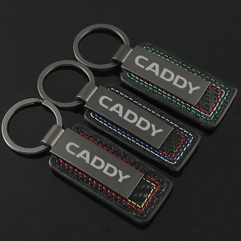 Car-Key-Chain-Carbon-Fiber-Grain-Keyrings-Key-Holder-for-VOLKSWAGEN-VW ...