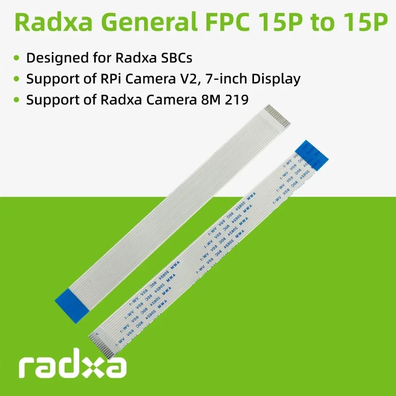 Radxa General FPC Cable Series Designed for Radxa SBCs for Support of ...