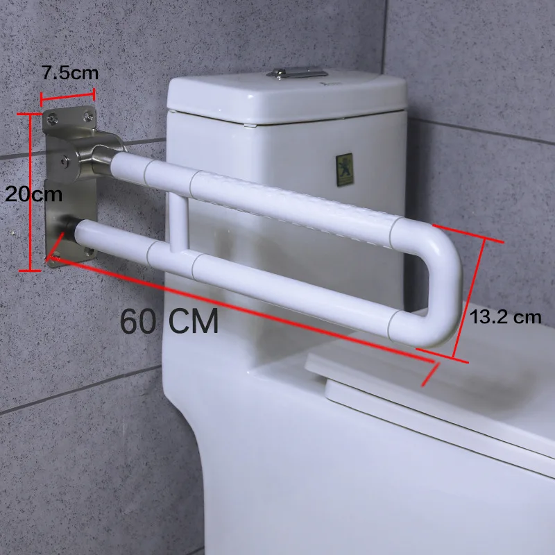 Elderly-Toilet-Accessories-Barrier-Free-Handrails-Foldable-Wall-Mounted ...