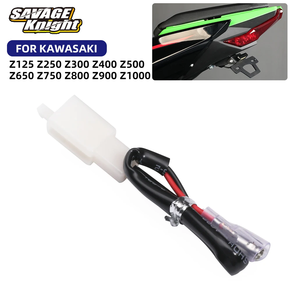 2024-ZX14R-ZX10R-ZX-6R-Registration-Number-Plate-Wire-Plug-Adapter-For ...