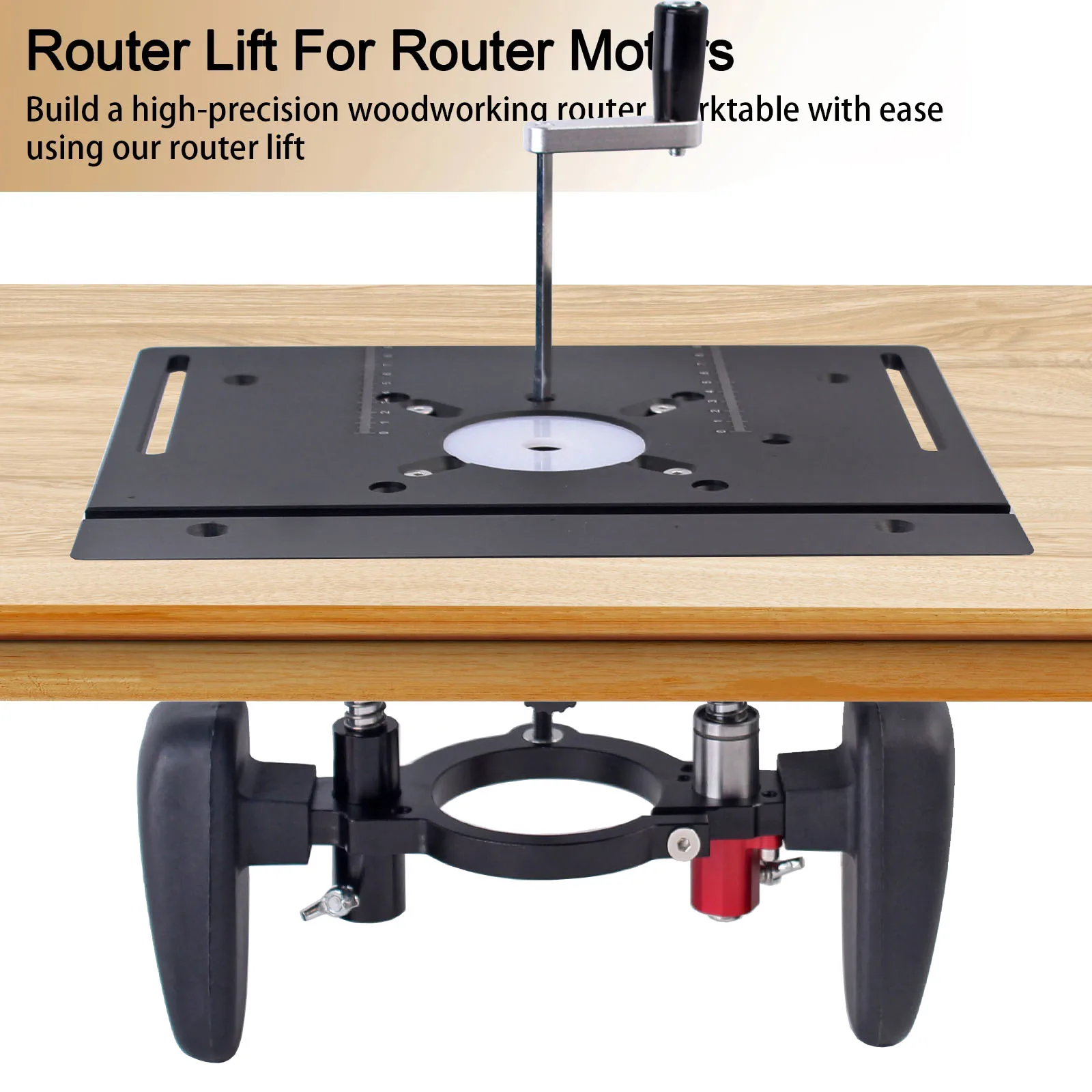 Router-Lift-Kit-W-Aluminum-Router-Plate-for-65mm-Diameter-Motors ...