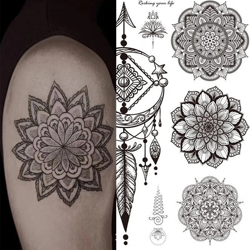 Water Flower Tattoo Designs