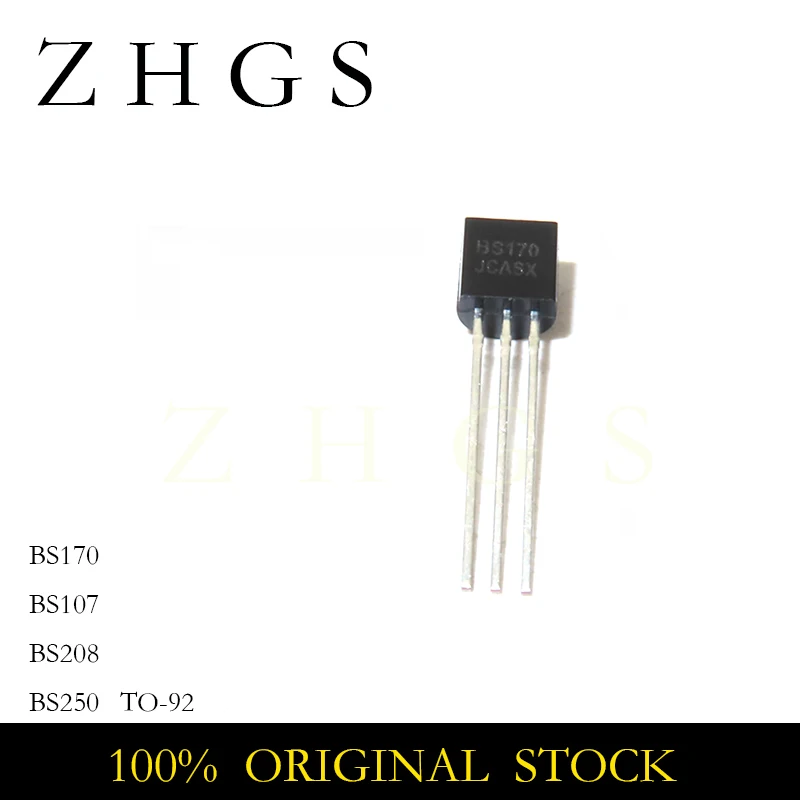 10PCS BS170 TO-92 TO92 BS107 BS107A BS250 BS208 new triode transistor ...