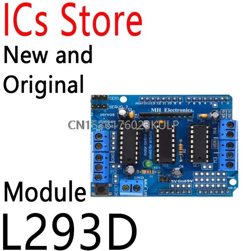 Stepper Motor Driver Board Control Shield Module Motor Drive Expansion ...