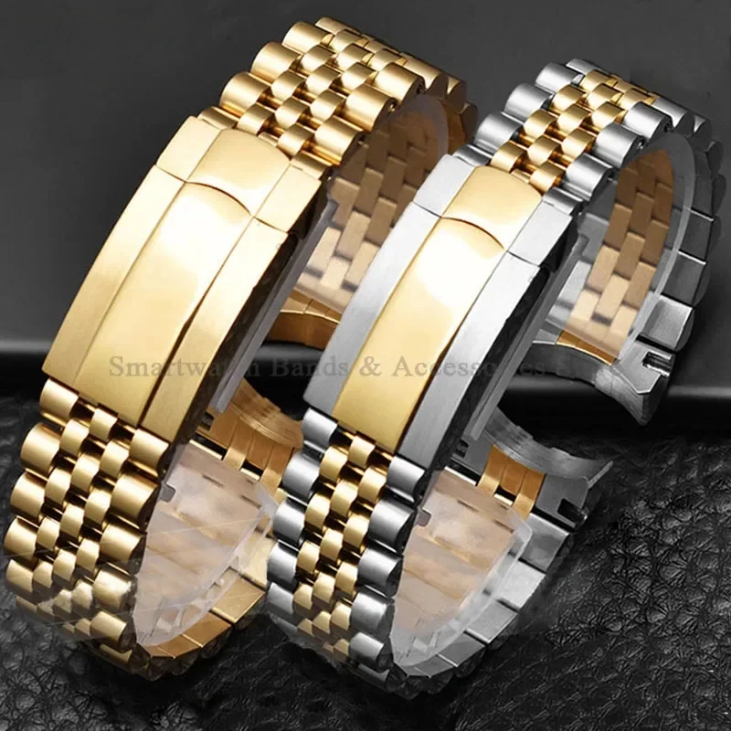 316L-Luxury-Stainless-Steel-Bracelet-20mm-21mm-for-Rolex-Oyster ...