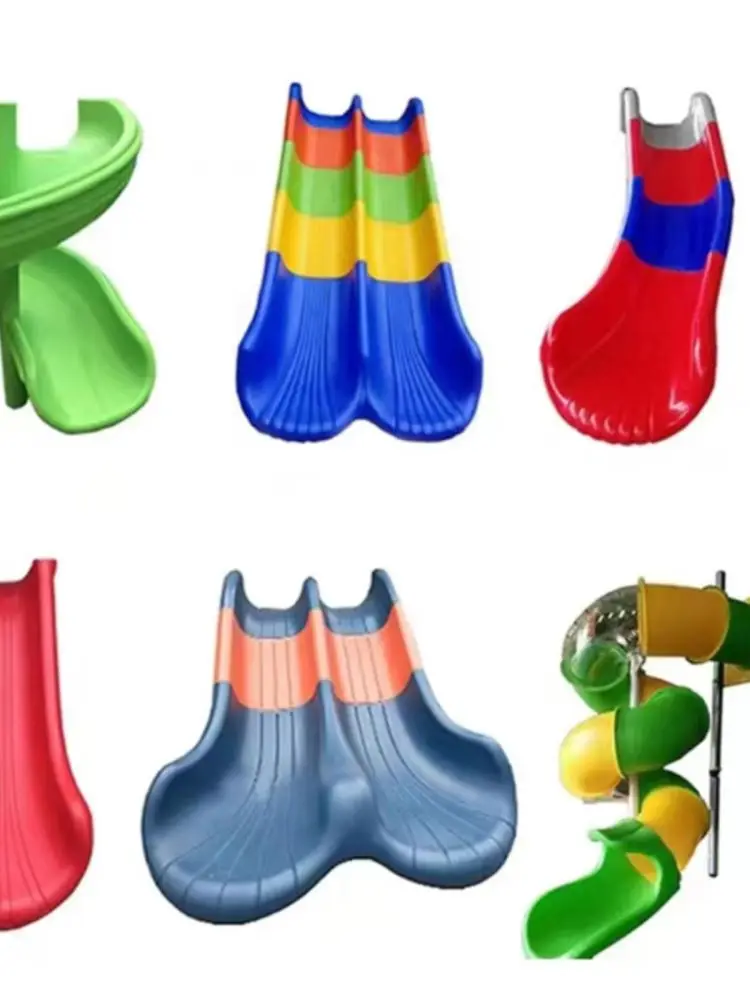 Large-plastic-slide-indoor-children-cylinder-spiral-splicing-Internet ...