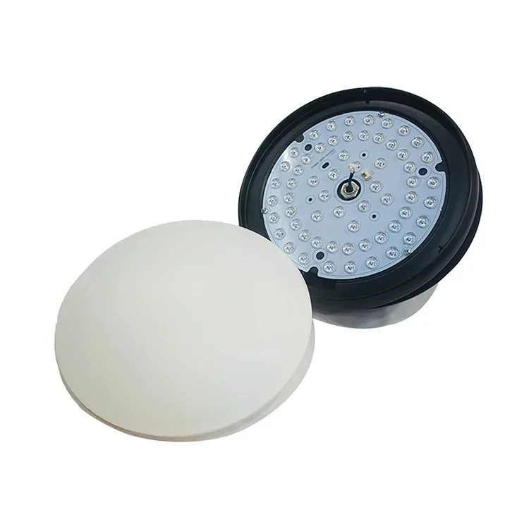 Home-Customized-Ceiling-Fan-Plastic-Round-Lamp-Lampshade-Cover-Led ...