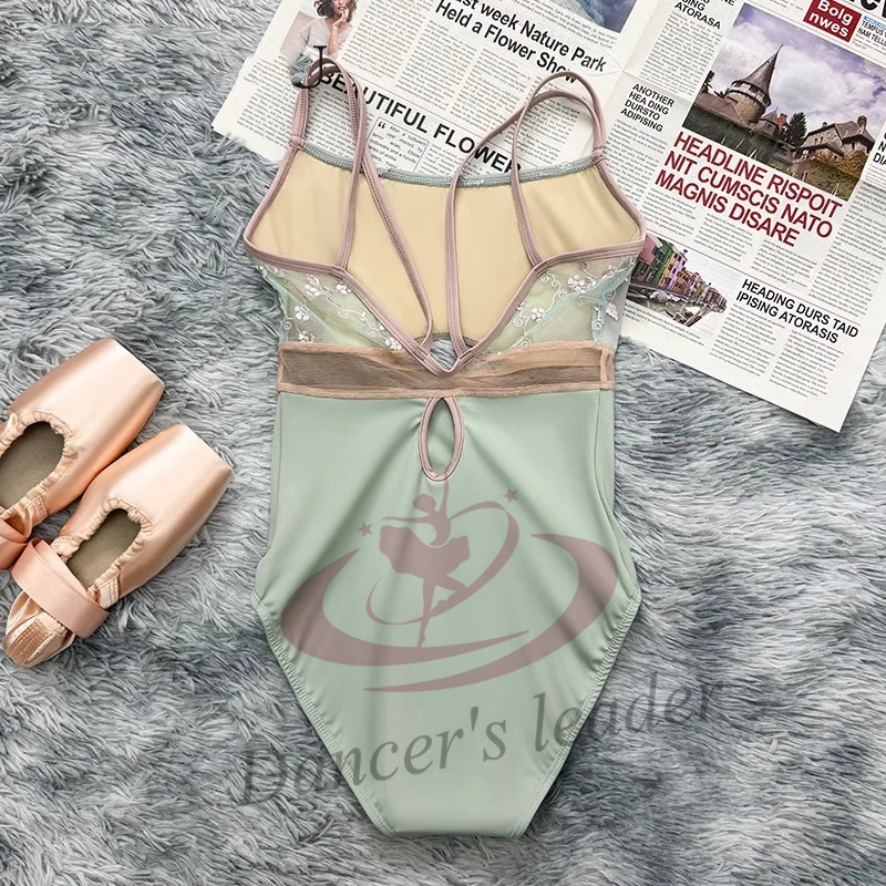 Ballet-Fan-Shu-Body-Dress-Adult-Dance-Practice-Dress-Waist-exposed ...