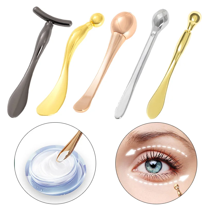 1PC-Mini-Metal-Eye-Cream-Applicator-Eye-Cream-Mixing-Spatula-Spoon-Face ...