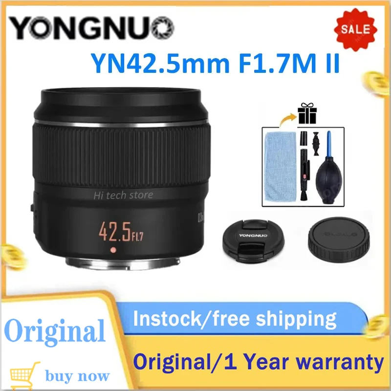 YONGNUO-Camrea-Lens-YN42-5mm-F1-7M-II-Fixed-Focus-AF-for-G100-GH5-G95 ...