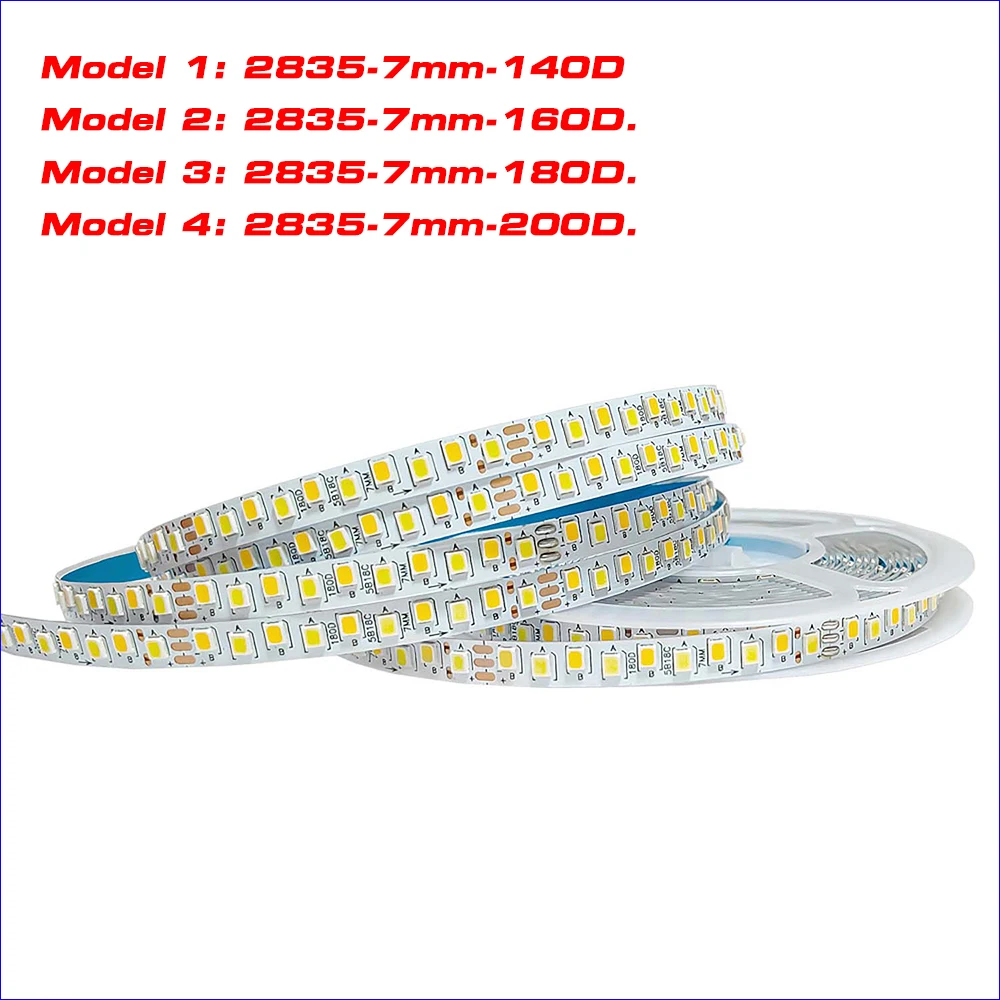 3-solder-joints-5-meters-2835-7mm-140D-160D-180D-200D-LED-strip ...