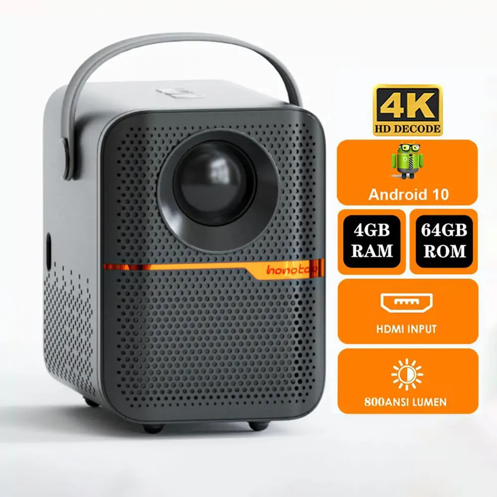Android-1080P-Projector-P10-Global-mini-4K-WIFI-Bluetooth-64GB-Android ...