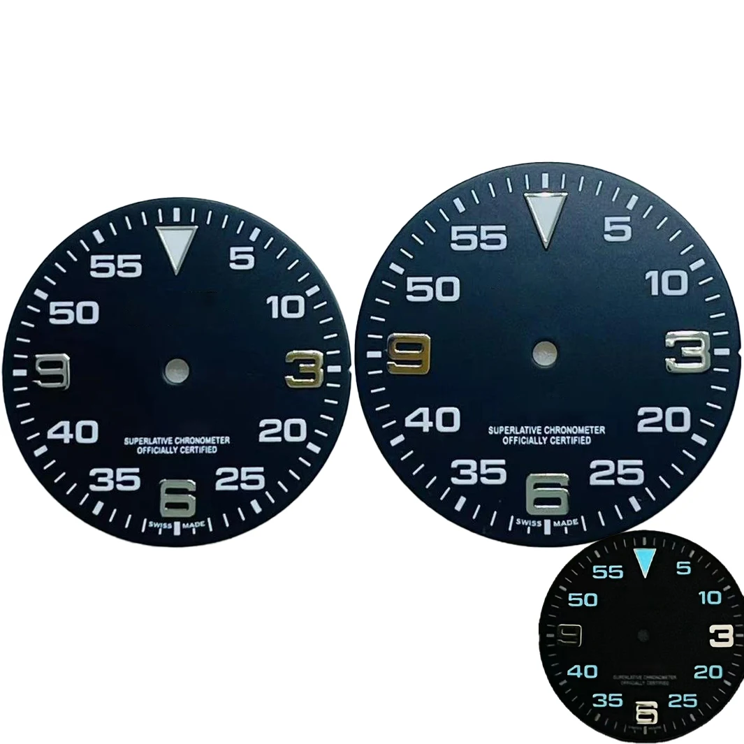 Esfera de reloj de buceo deportivo de aire árabe Pilot 369 de 28,5/31mm ...
