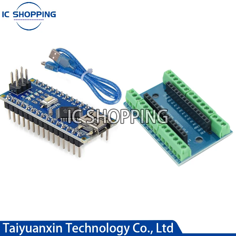 Arduino Miin Nano V3.0 Atmega328p Microcontroller Board For Arduino ...