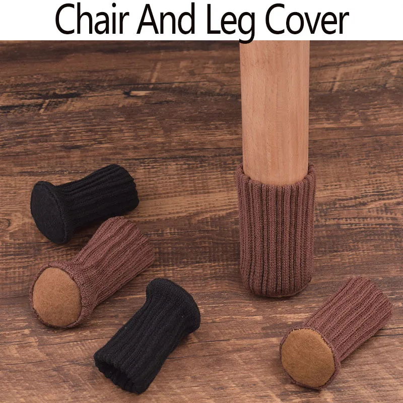8PCS-Table-Leg-Socks-Knitted-Chair-Leg-Cover-Floor-Protectors-Furniture ...