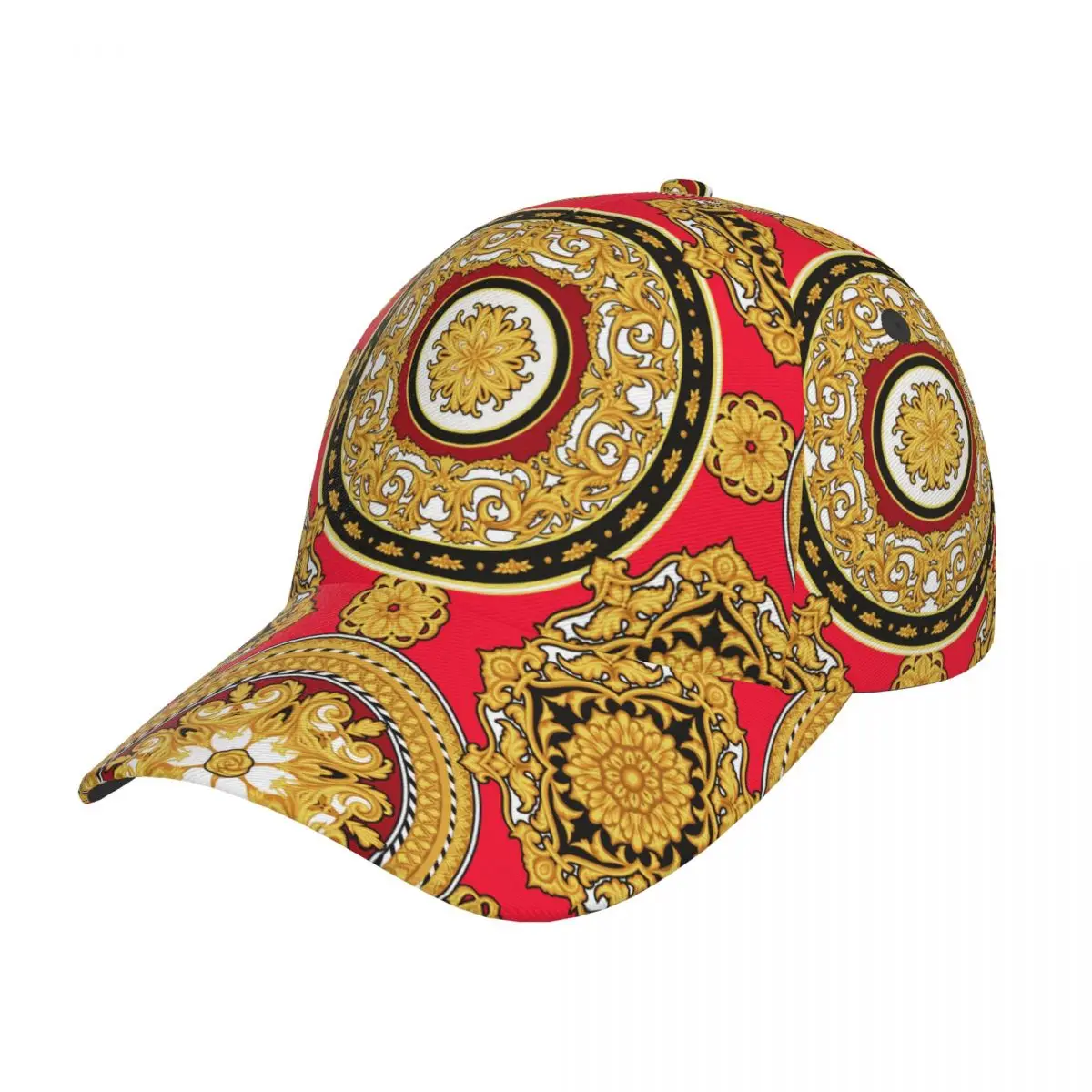 Golden-Luxury-Modern-Baroque-Outdoor-Sport-Caps-Baseball-Hat-Men-Women ...