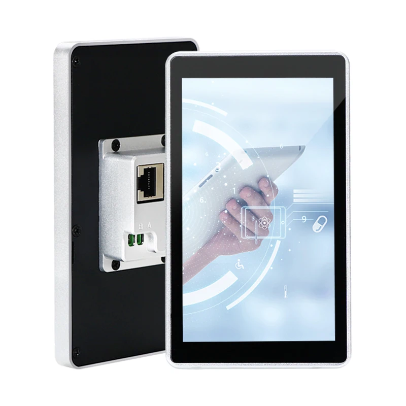 home-automation-5-5-inch-flush-mount-poe-tablet-android-11-os-rs485-LCD ...