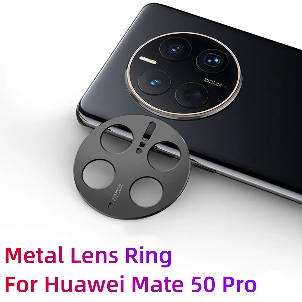 Back-Metal-Lens-Ring-For-Huawei-Mate-50-Pro-50Pro-Camera-Lens-Protector ...