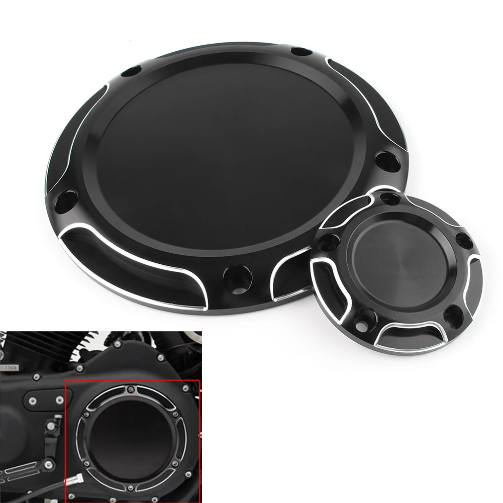 5-Holes-Motorcycle-CNC-Derby-Timing-Timer-Cover-For-Harley-Touring ...