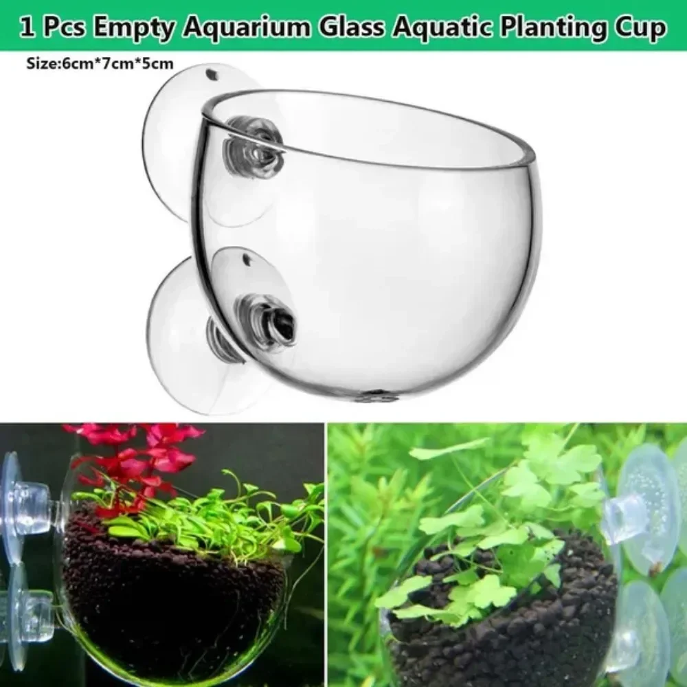 1-Pc-Empty-Aquarium-Mini-Aquatic-Planting-Cup-Fish-Tank-Decoration ...