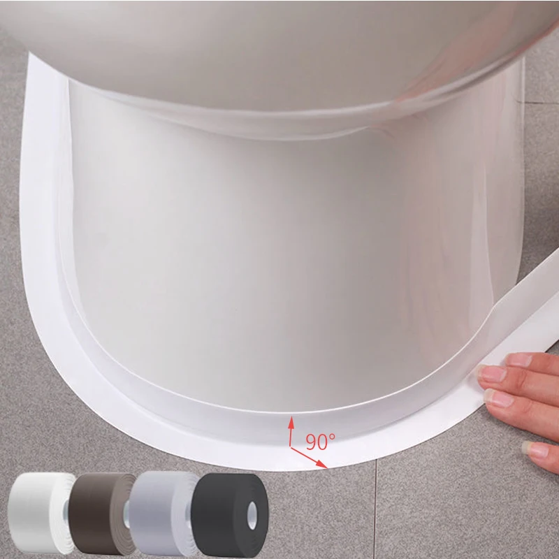 PVC Sealing Strip Tape for Bathroom Bath Toilet Kitchen Caulk Tape Self ...