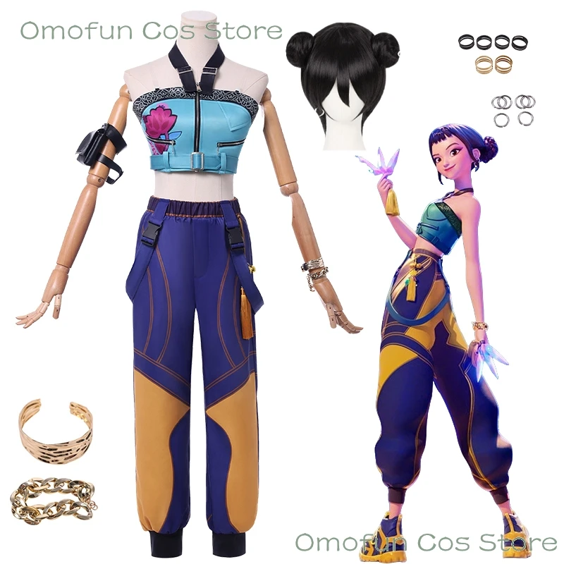 Kpop Demon Hunters Costume Rumi Golden For Kids - UK K Pop Demon ...