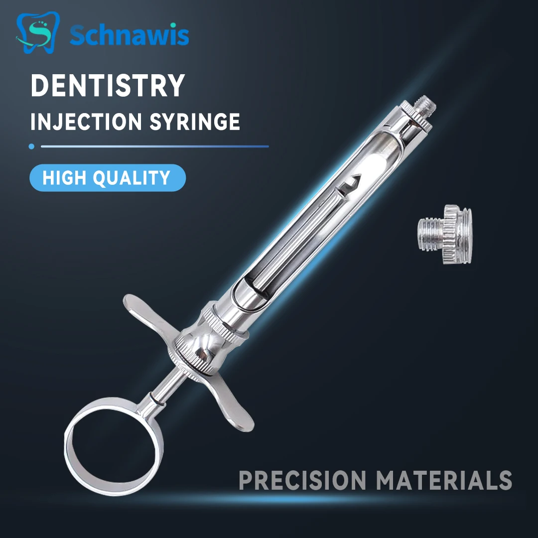 1-Set-Dentistry-Injection-Syringe-Hook-headed-Sharp-Head-Stainless ...