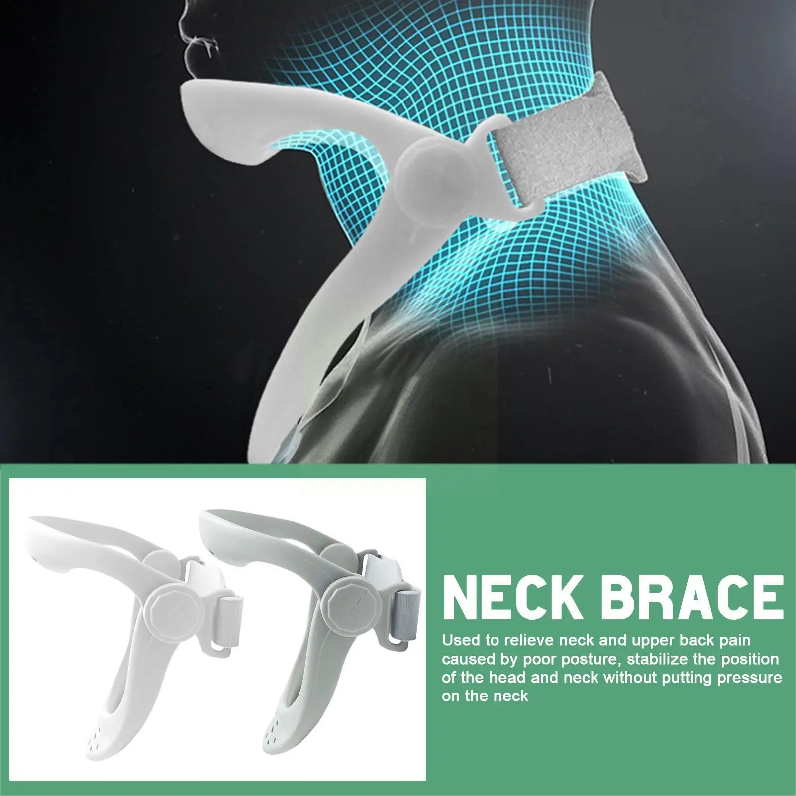 Neck-Brace-NECK-Helper-Braces-Cervical-Traction-Repair-Turtle-Cervical ...