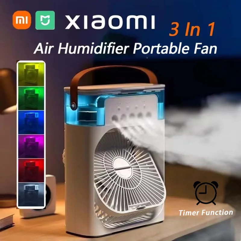 Xiaomi-MIJIA-3-In-1-Air-Humidifier-Fan-Portable-Air-Conditioners-USB ...