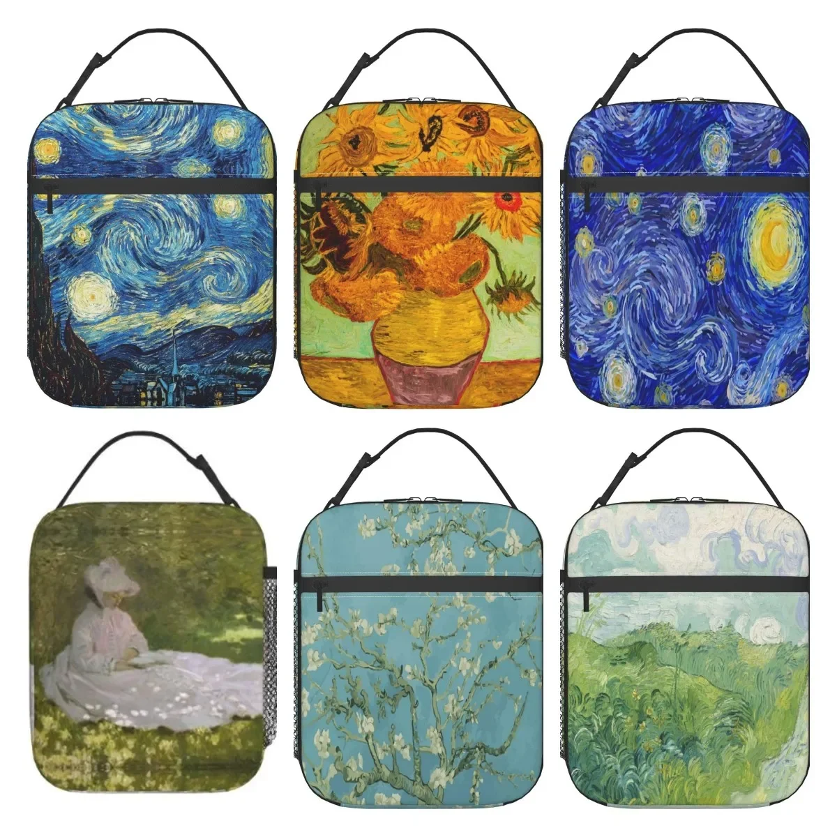 Van-Gogh-Starry-Sky-Night-Oil-Painting-Lunch-Bag-Insulated-Portable ...