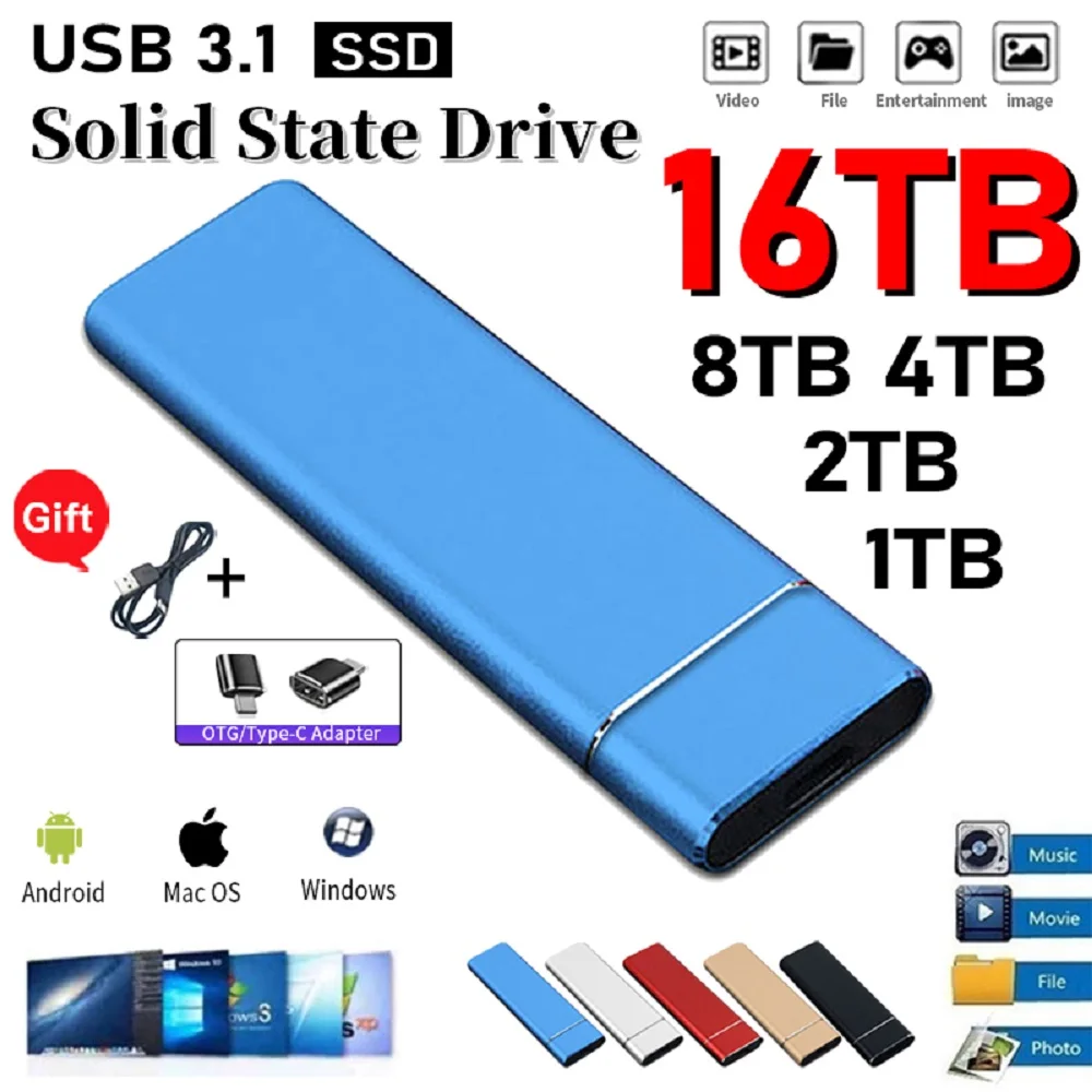 16TB-Original-High-Speed-External-Hard-Drive-Mobile-Solid-State-Drive ...