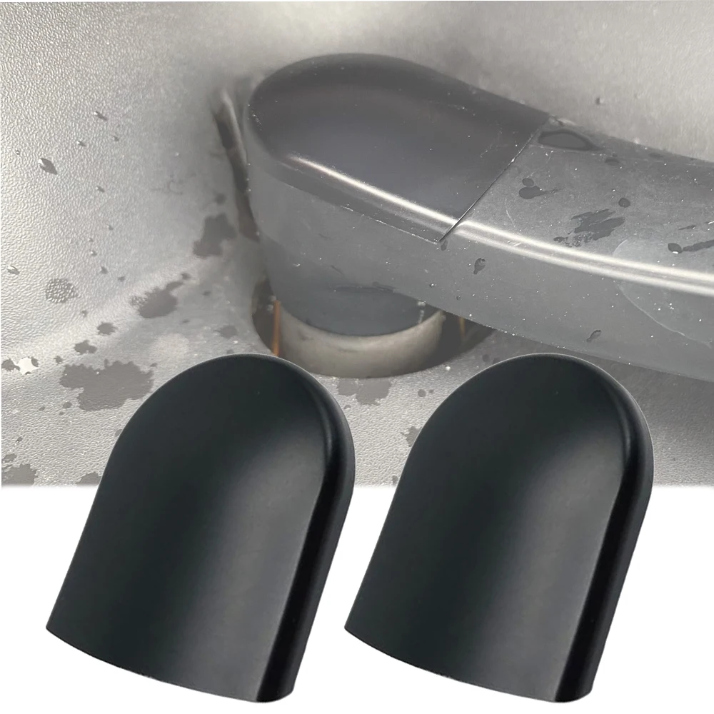 2pcs Windscreen Wiper Arm Head Nut Caps Bolt Cover Protector For ...