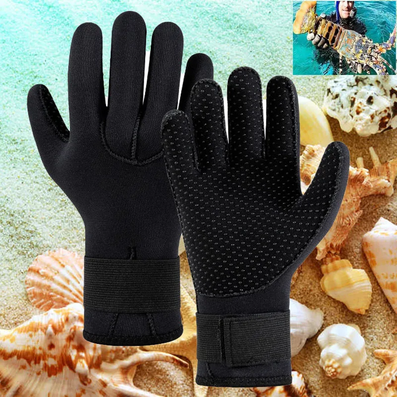 Neoprene-Diving-Palm-Gloves-for-Men-Keep-Warm-Wear-Resistant-Windsurf ...