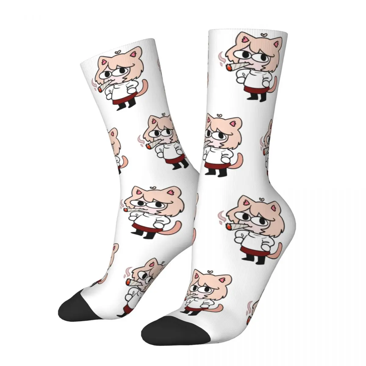 Neco-Arc-Funny-Neko-Memes-Socks-Men-Women-Fashion-Socks-Novelty-Spring ...