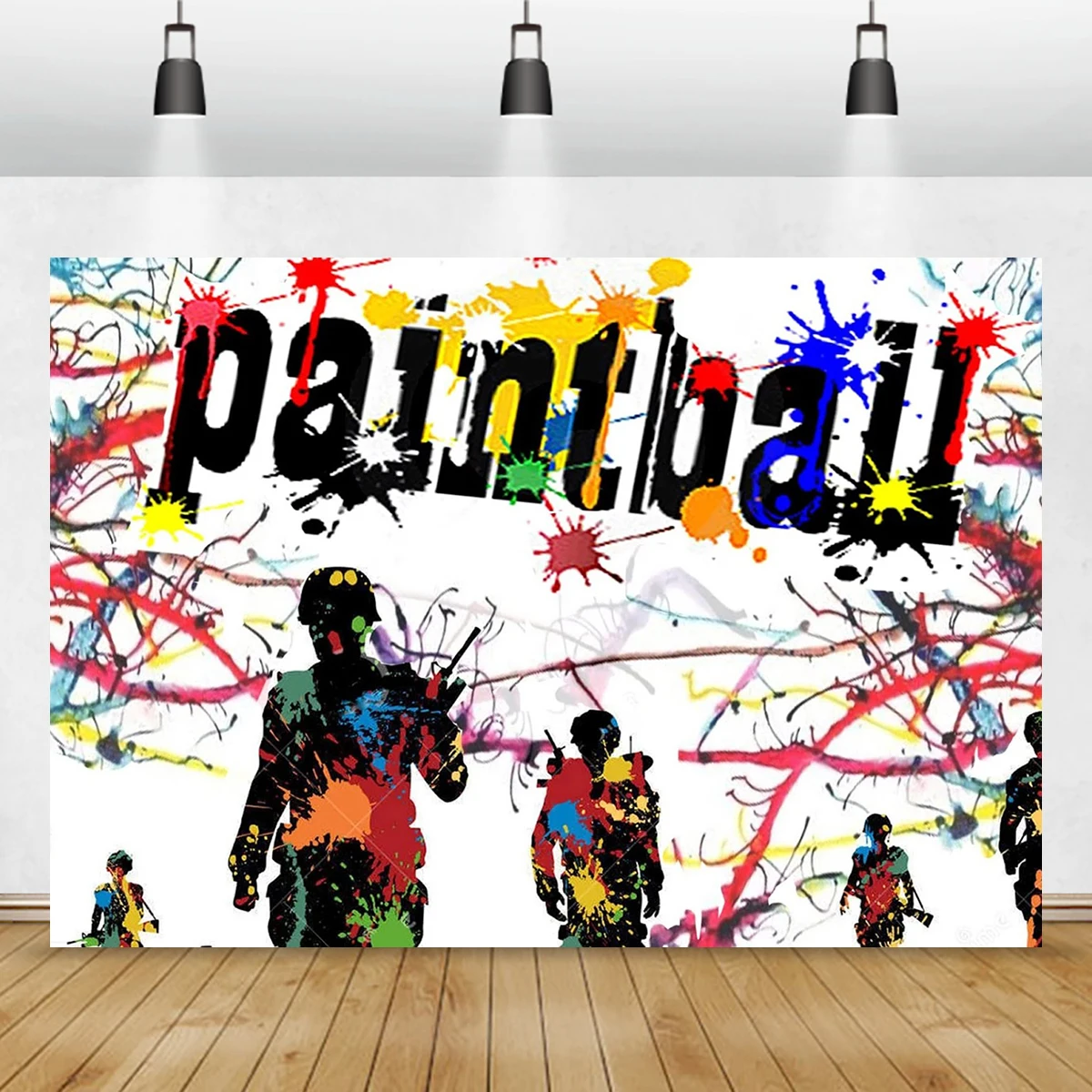 Backdrop-Pintura-Colorida-para-Jogo-De-Tiro-Fotografia-De-Fundo ...