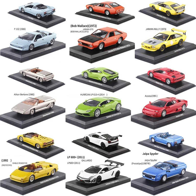 1:43 Scale Metal Alloy Classic Racing Rally Car Model Diecast Vehicles ...
