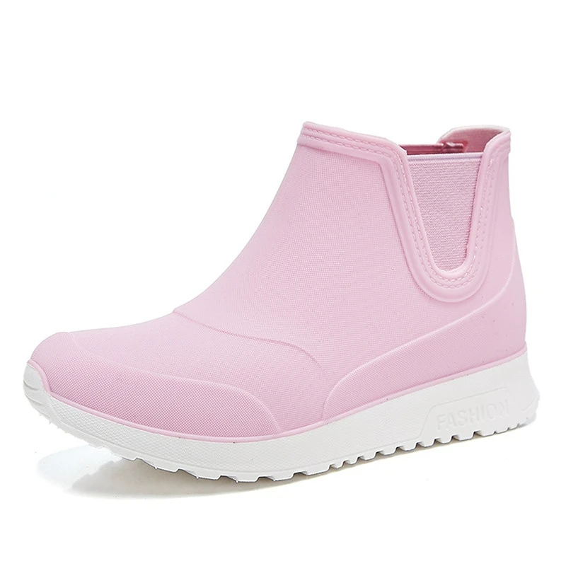 Ankle-Rubber-Boots-Man-Rain-Shoes-Couple-Work-Garden-Galoshes-Husband ...