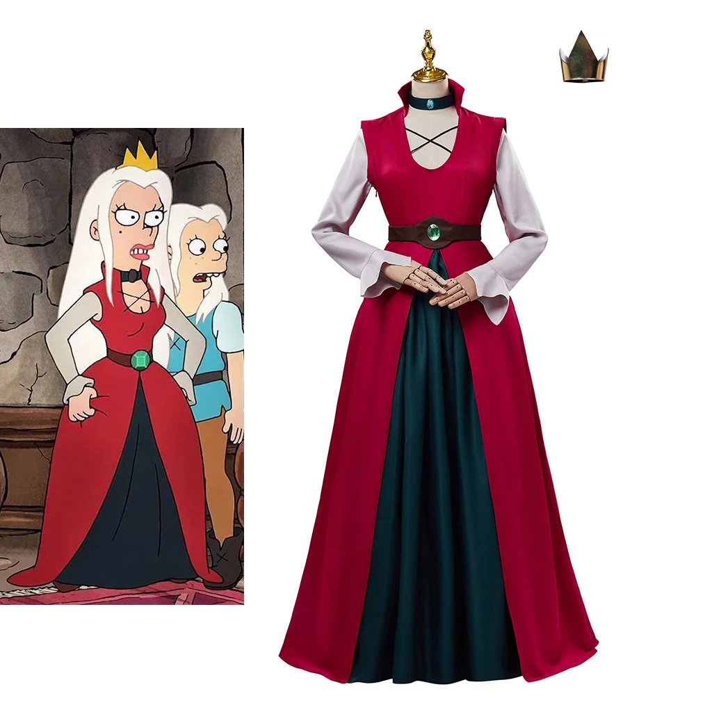 Reina Dagmar Cosplay disfraz de Anime mujeres adultas gótico Vintage ...
