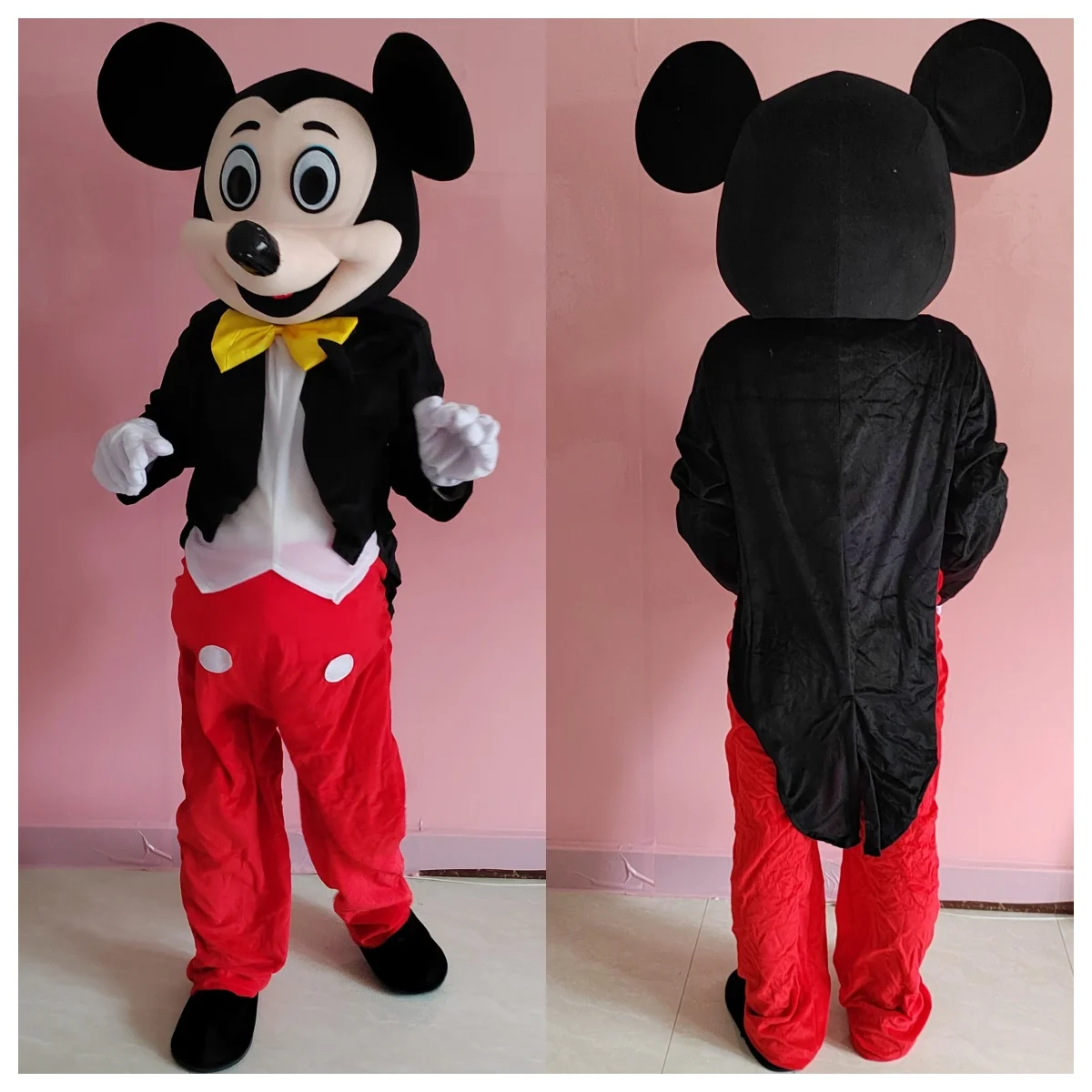 Disfraz-de-mascota-realista-de-Disney-disfraz-de-Mickey-Mouse-personaje ...