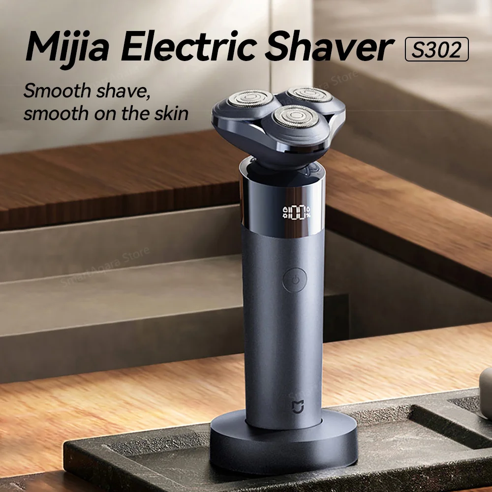 Xiaomi-Mijia-Electric-Shaver-S302-Detachable-Quick-Cleaning-Blade ...