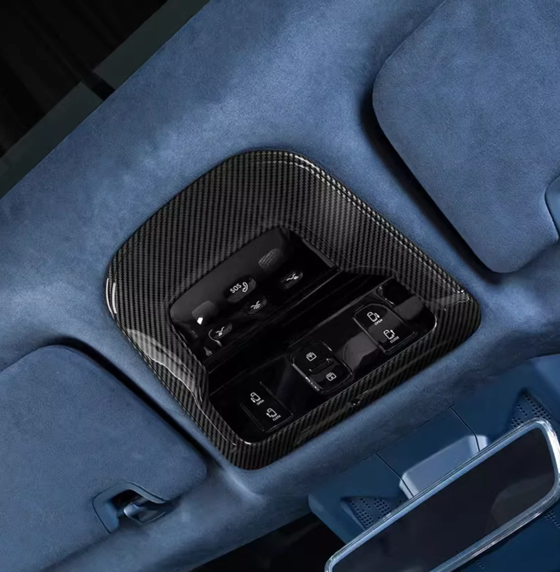 Suitable-for-Geely-ZEEKR-009-2023-front-reading-light-frame-ABS ...