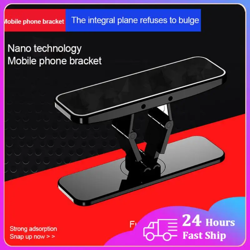 Metal-Folding-Phone-Stand-Luxury-Mini-Phone-Holder-Invisible-360-Rotate ...
