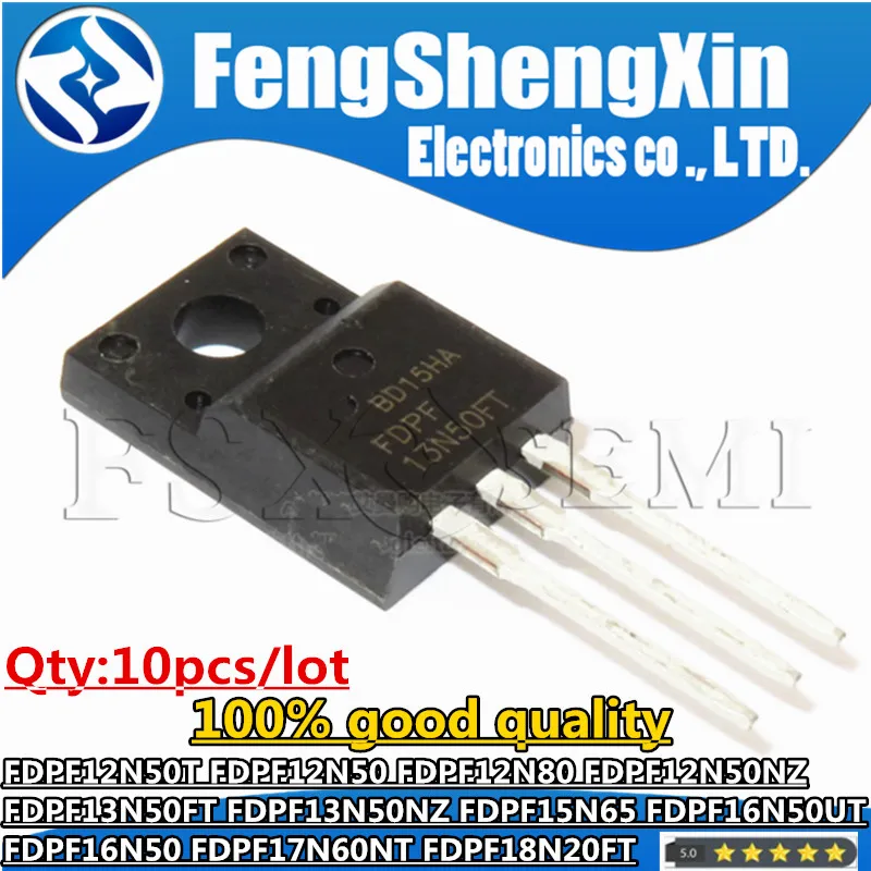 FDPF12N50T FDPF12N50 FDPF12N80 FDPF12N50NZ FDPF13N50FT FDPF13N50NZ ...