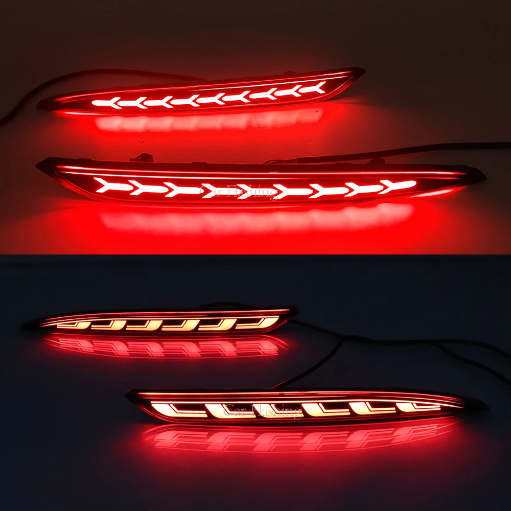 2PCS-For-Tesla-Model-3-2016-2023-Model-Y-2017-2023-Rear-Fog-Lamp-Brake ...