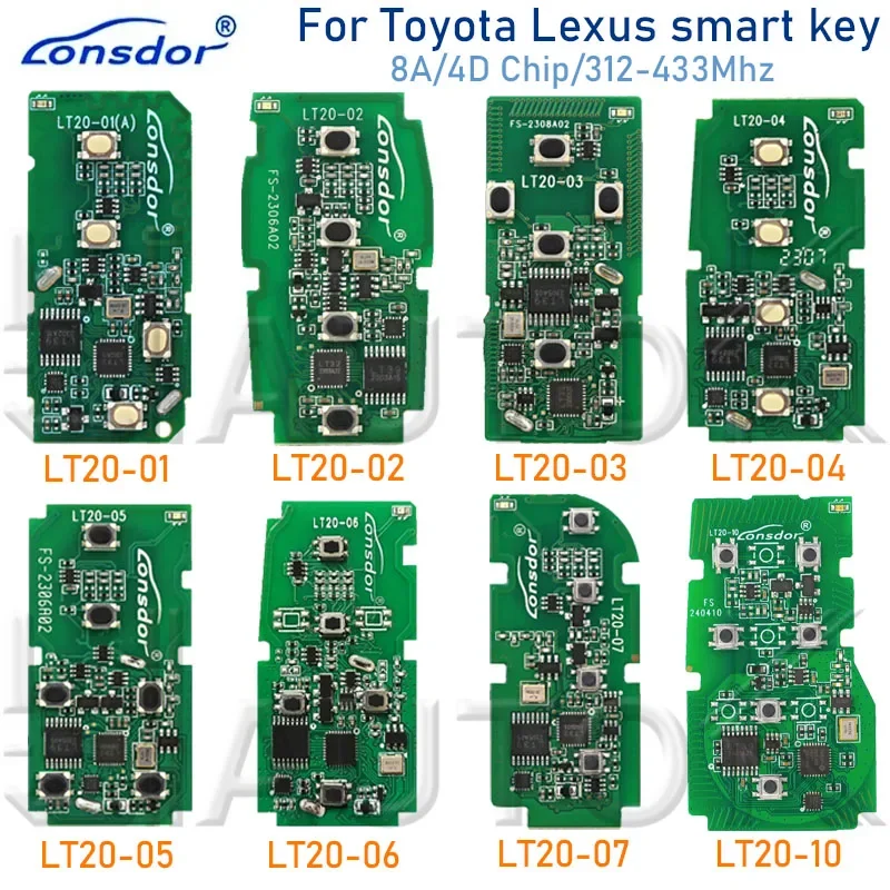 Lonsdor-lt20-chave-inteligente-312-434mhz-8a-4d-ba-chip-para-toyota ...