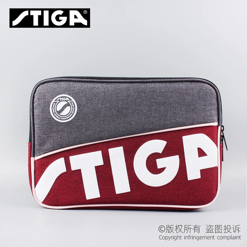 STIGA-Caso-De-Raquete-De-T-nis-De-Mesa-Ping-Pong-Double-Deck-Saco ...