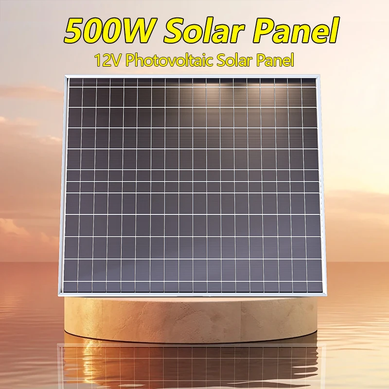 500W-Solar-Panel-High-Efficiency-12V-18V-Household-Photovoltaic-System ...